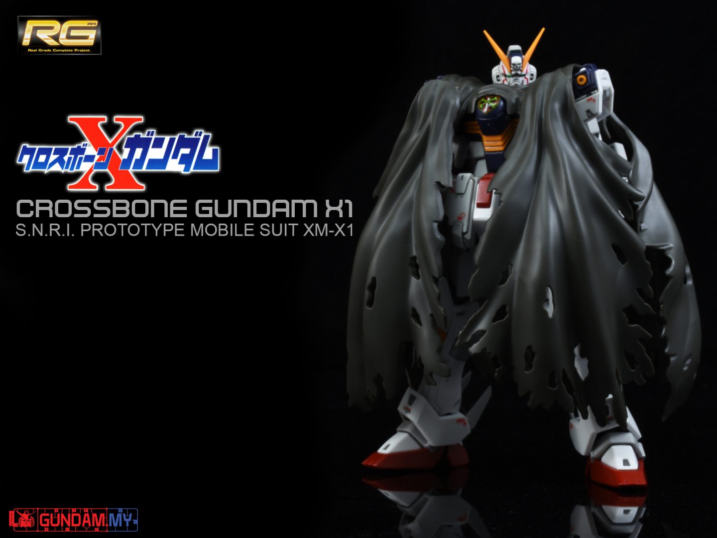 Photo Gallery: RG 1/144 Crossbone Gundam X1 – Gundam.my Blog