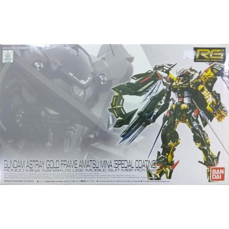 [EXPO] RG Astray Gold Frame Amatsu Mina Special Coating | Bandai gundam ...
