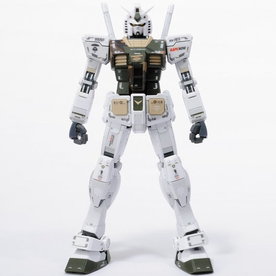 Bandai Aape x MG 1/100 RX-78-2 Gundam Ver.3.0 | Bandai gundam models ...