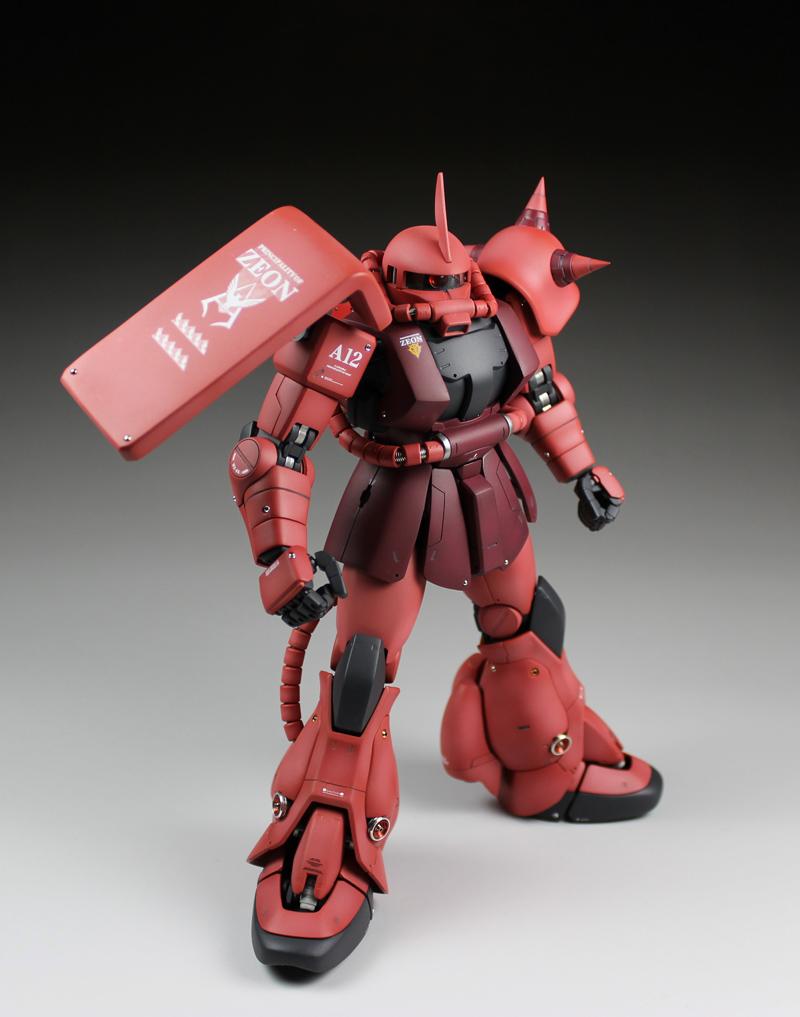MG 1/100 MS-06S Char's Zaku II Ver.2.0 | Bandai gundam models kits ...