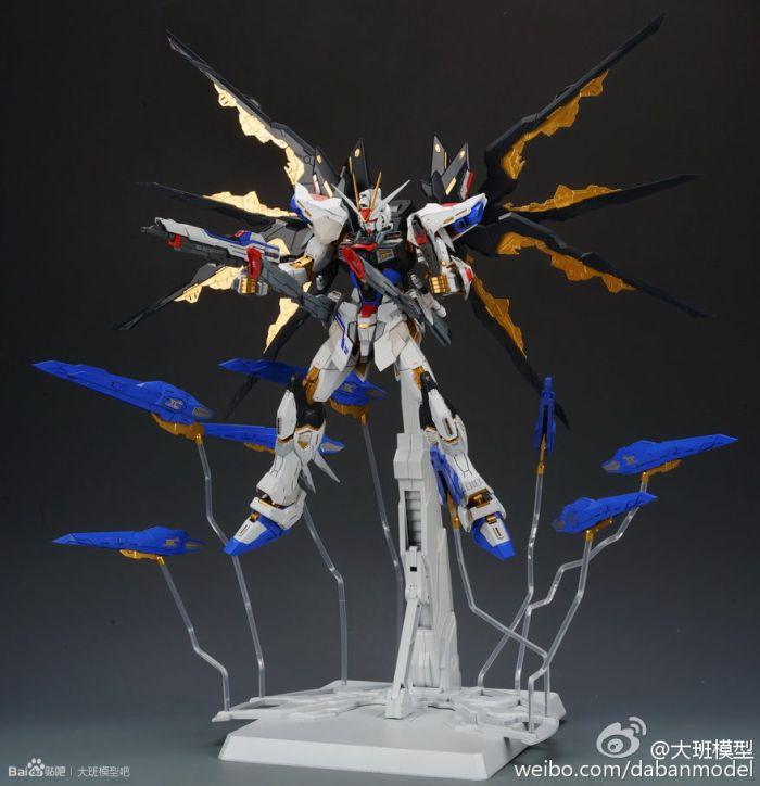 [Daban] 8802 MG 1/100 MB Strike Freedom Gundam - Metal Build alike ver ...