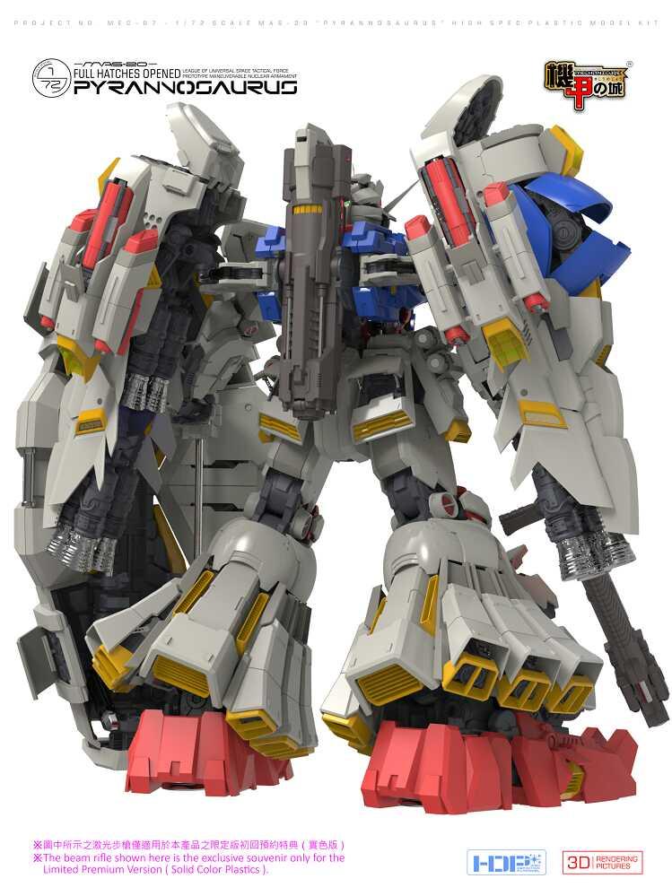[MECHANICORE] 1/72 MAS-20 PYRANNOSAURUS | Bandai gundam models kits ...