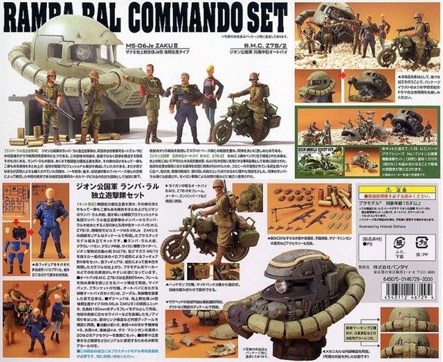 Ramba Ral Commando Team Set | Bandai gundam models kits premium shop ...