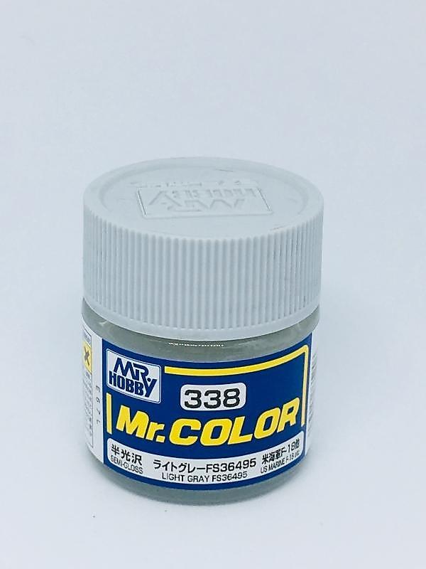 Mr. Hobby-Mr. Color-C338 Light Gray FS36495 Semi-Gloss (10ml) | Bandai ...