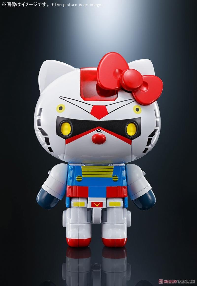 Tamashii Chogokin Gundam Hello Kitty | Bandai gundam models kits ...