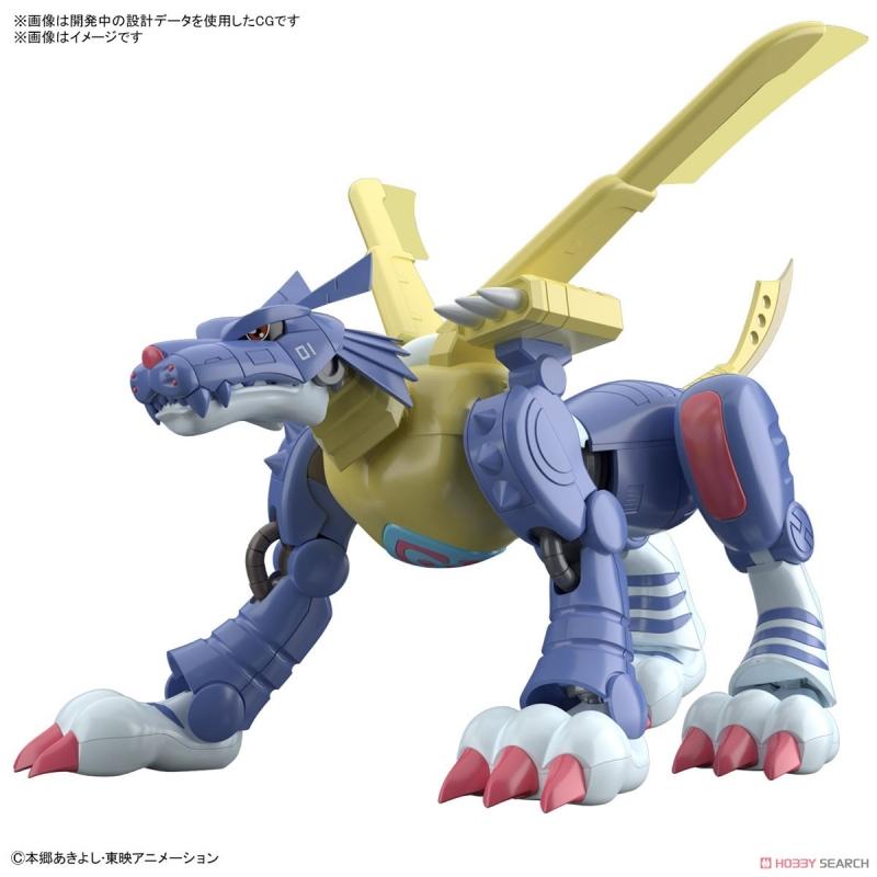 [DIGIMON SERIES] Figure-rise Standard Metal Garurumon | Bandai gundam ...