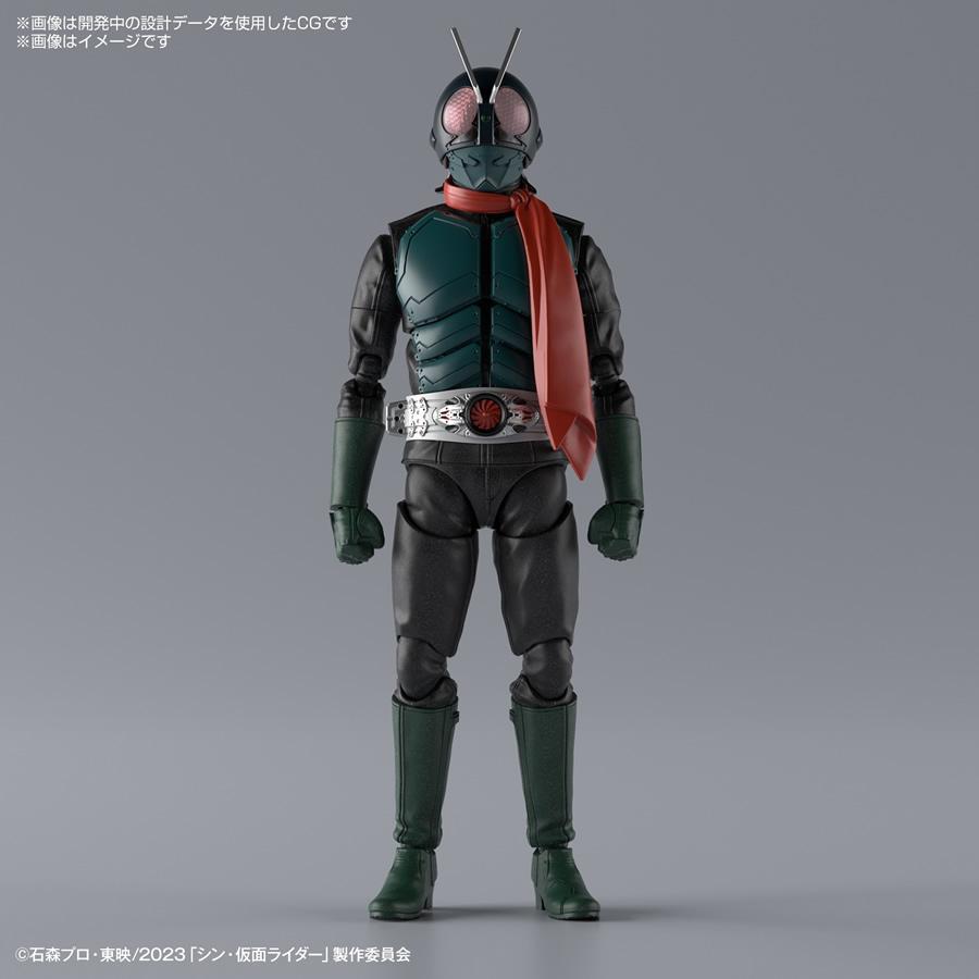 [Kamen Rider] Figure-Rise Standard Shin Kamen Rider | Bandai gundam ...