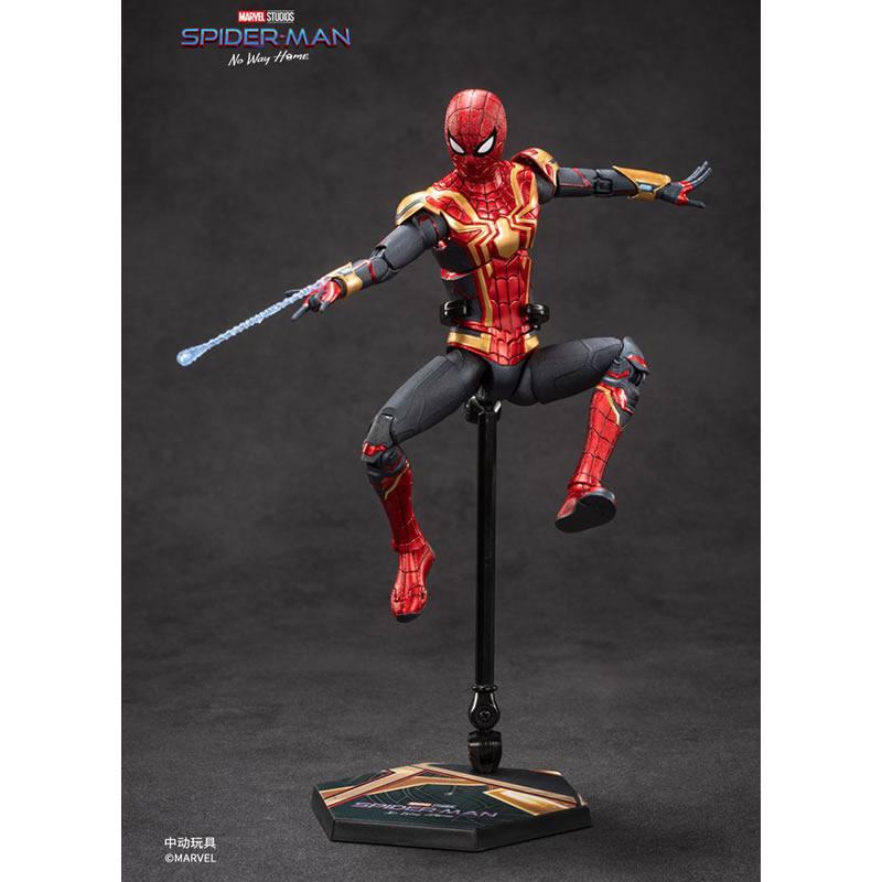 ZD [Zhong Dong] 7 inch 1:9 Scale No Way Home Spider man Integrated Suit ...