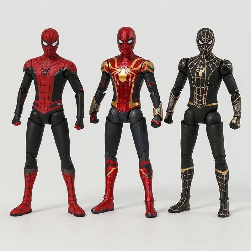 ZD [Zhong Dong] 7 inch 1:9 Scale No Way Home Spider man Upgraded Suit ...