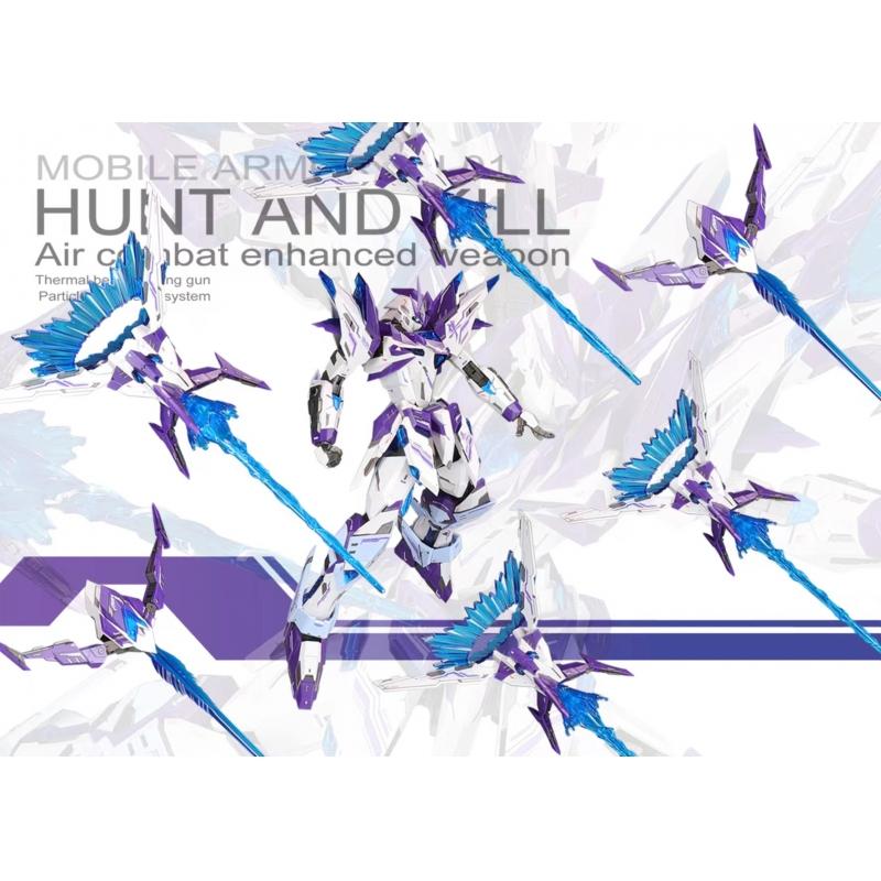 SNAA Model (Super Nova) MG 1/100 Hunt and Kill Air Combat enhanced ...