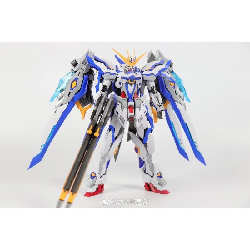 ZZA Model Blue Flame Model Kit with die cast Alloy Inner Frame | Bandai ...