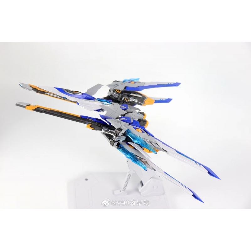 ZZA Model Blue Flame Model Kit with die cast Alloy Inner Frame | Bandai ...