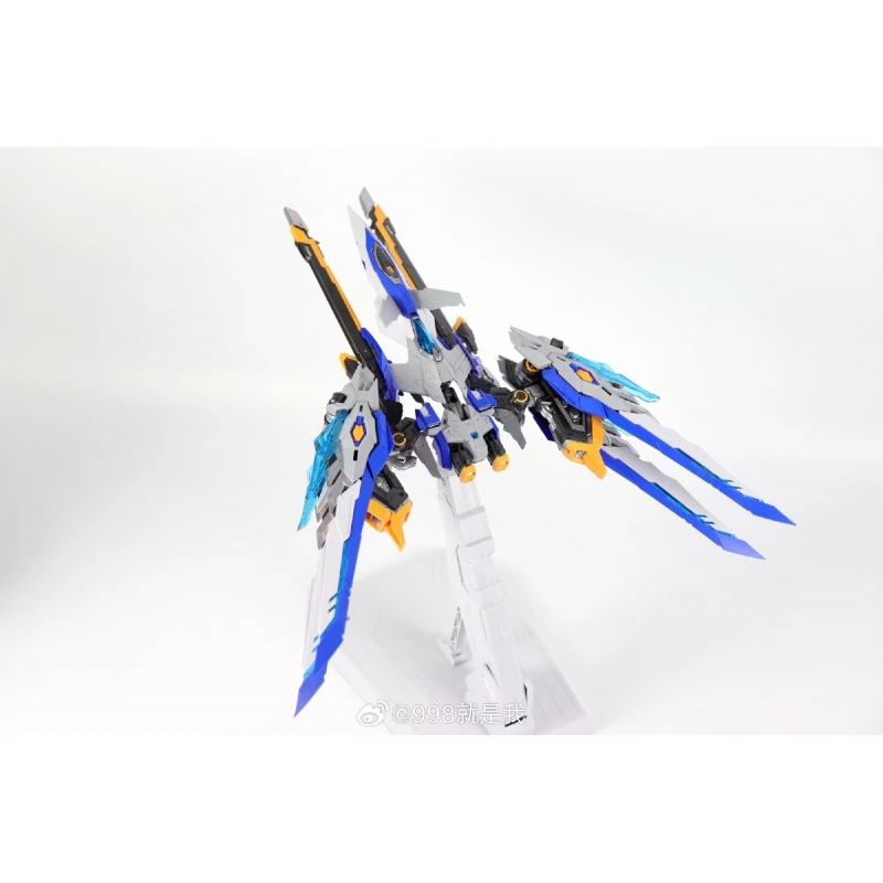 ZZA Model Blue Flame Model Kit with die cast Alloy Inner Frame | Bandai ...