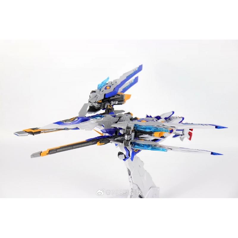 ZZA Model Blue Flame Model Kit with die cast Alloy Inner Frame | Bandai ...