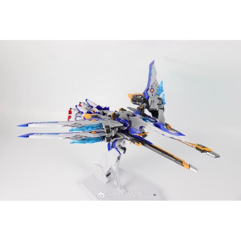 ZZA Model Blue Flame Model Kit with die cast Alloy Inner Frame | Bandai ...