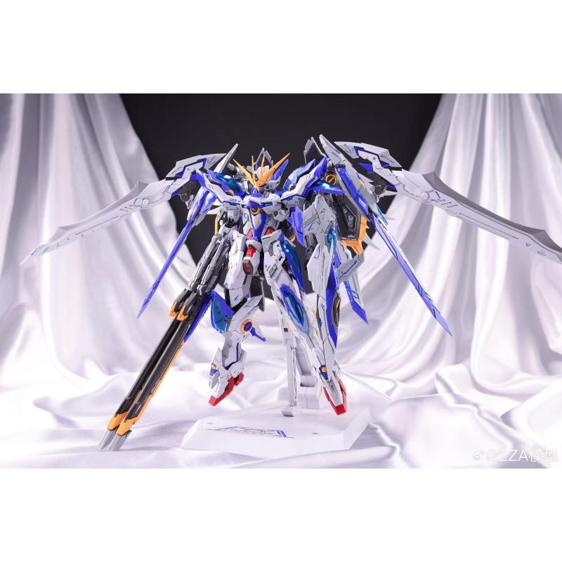 ZZA Model Blue Flame Model Kit with die cast Alloy Inner Frame | Bandai ...