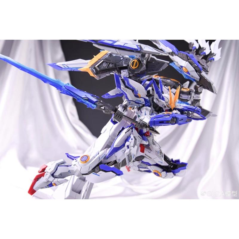 ZZA Model Blue Flame Model Kit with die cast Alloy Inner Frame | Bandai ...