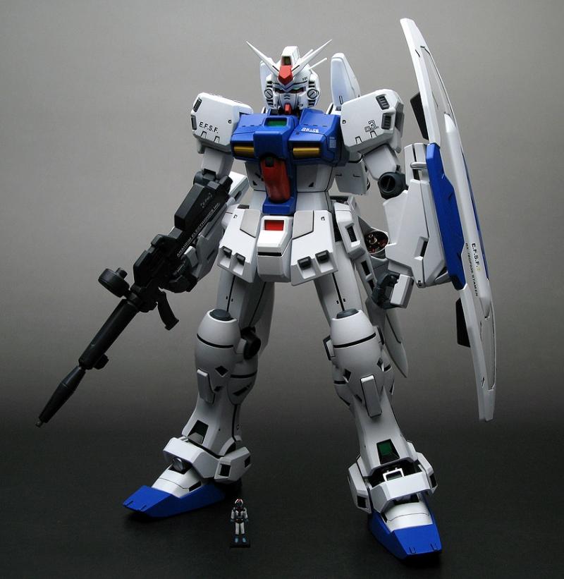 MG 1/100 RX-78GP03 Gundam Stamen | Bandai gundam models kits premium ...