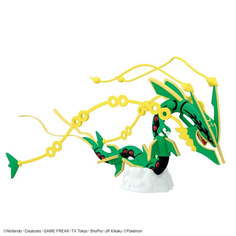 Pokemon Plamo Collection 61 Select Series Mega Rayquaza | Bandai gundam ...