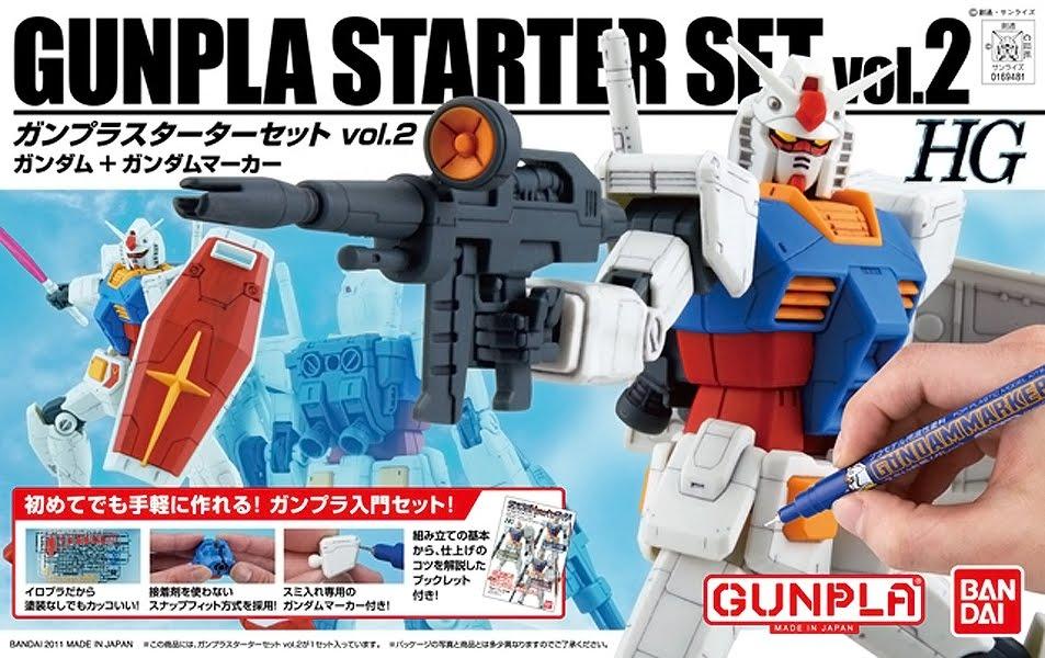 GUNPLA STARTER SET 2 | Bandai gundam models kits premium shop online at ...