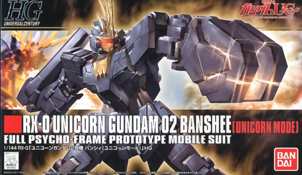 [135] HGUC 1/144 Unicorn Gundam 02 Banshee (Unicorn Mode) | Bandai ...