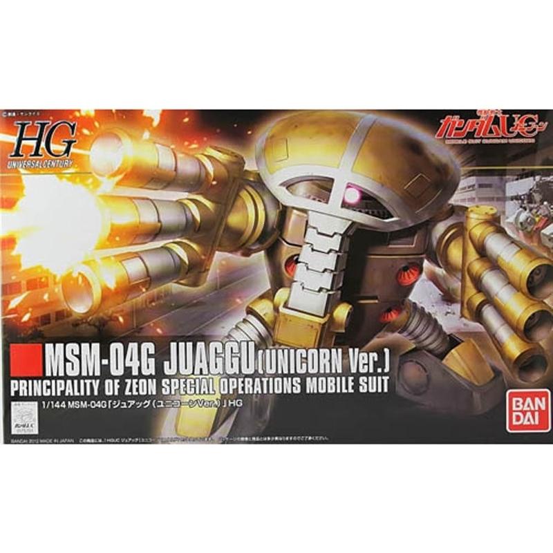[139] HG 1/144 Juaggu (Unicorn Ver.) | Bandai gundam models kits ...