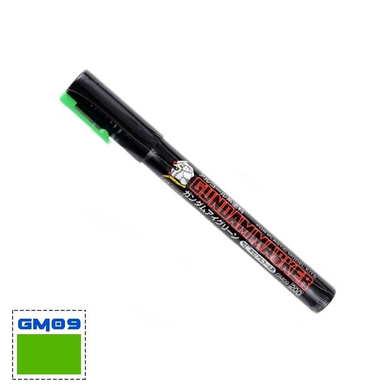 Gundam Marker Pen - Oil Based GM09 (Eye Green) | Bandai gundam models kits premium shop online ...