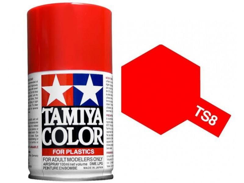 Tamiya Italian Red Spray TS-08 | Bandai gundam models kits premium shop ...