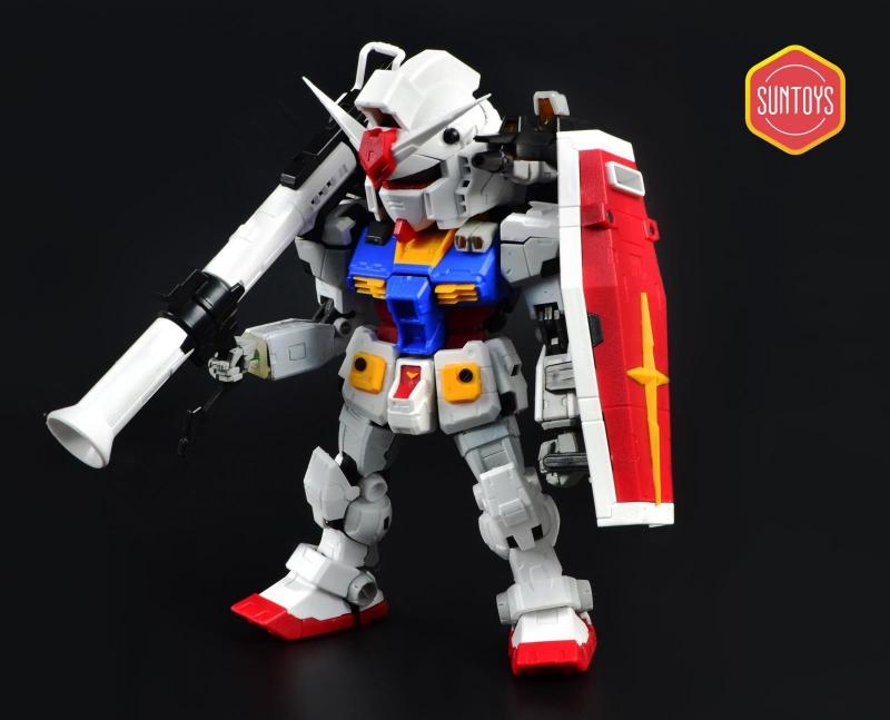 [SunToys] SD MG RX-78-2 Gundam Big Head RX-78-2 Original Color Edition 大头RX-78原色版 (Versio ...