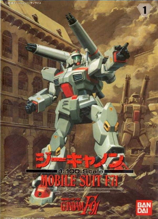 [001] HG 1/100 Mobile Suit F71 G Cannon | Bandai gundam models kits ...