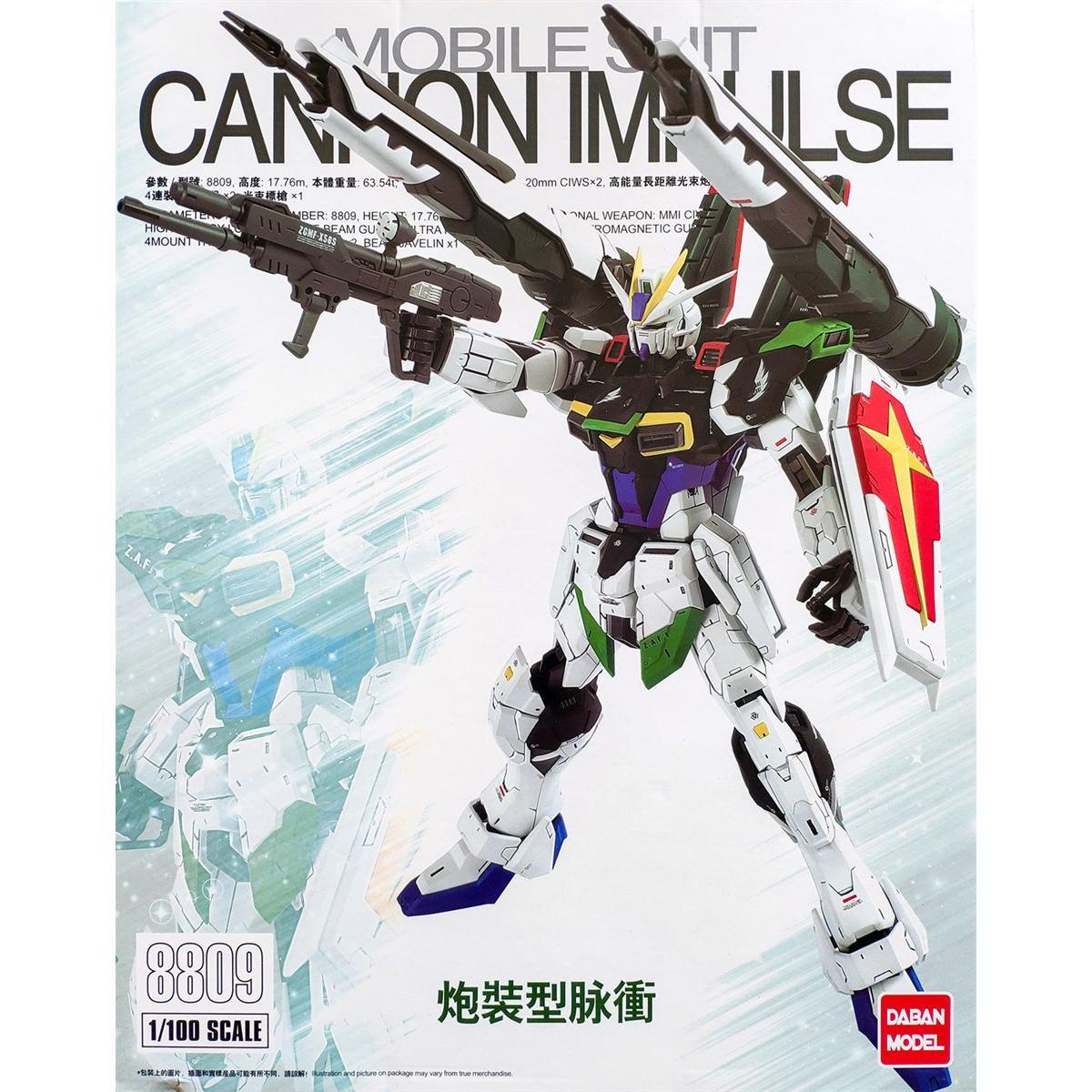Daban 8809 MG 1/100 (Cannon) Blast Impulse | Bandai gundam models kits ...