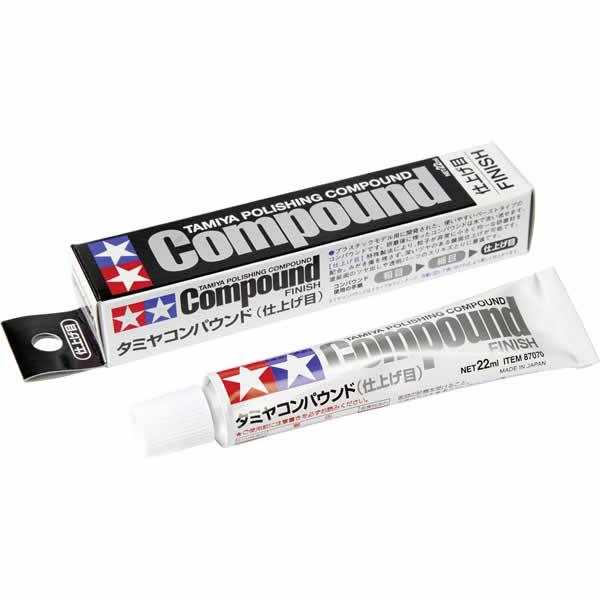 Tamiya Polishing Compound (Finish) 22ml | Bandai gundam models kits ...
