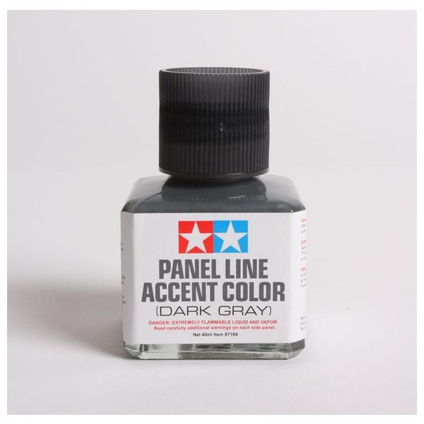 Tamiya Panel Line Accent Color - Dark Gray | Bandai gundam models kits ...