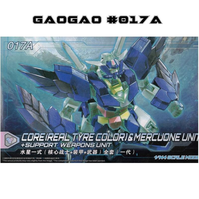 Gao Gao HGBD:R 1/144 Mercuone Unit and Weapons Fighter Gundam Robot ...