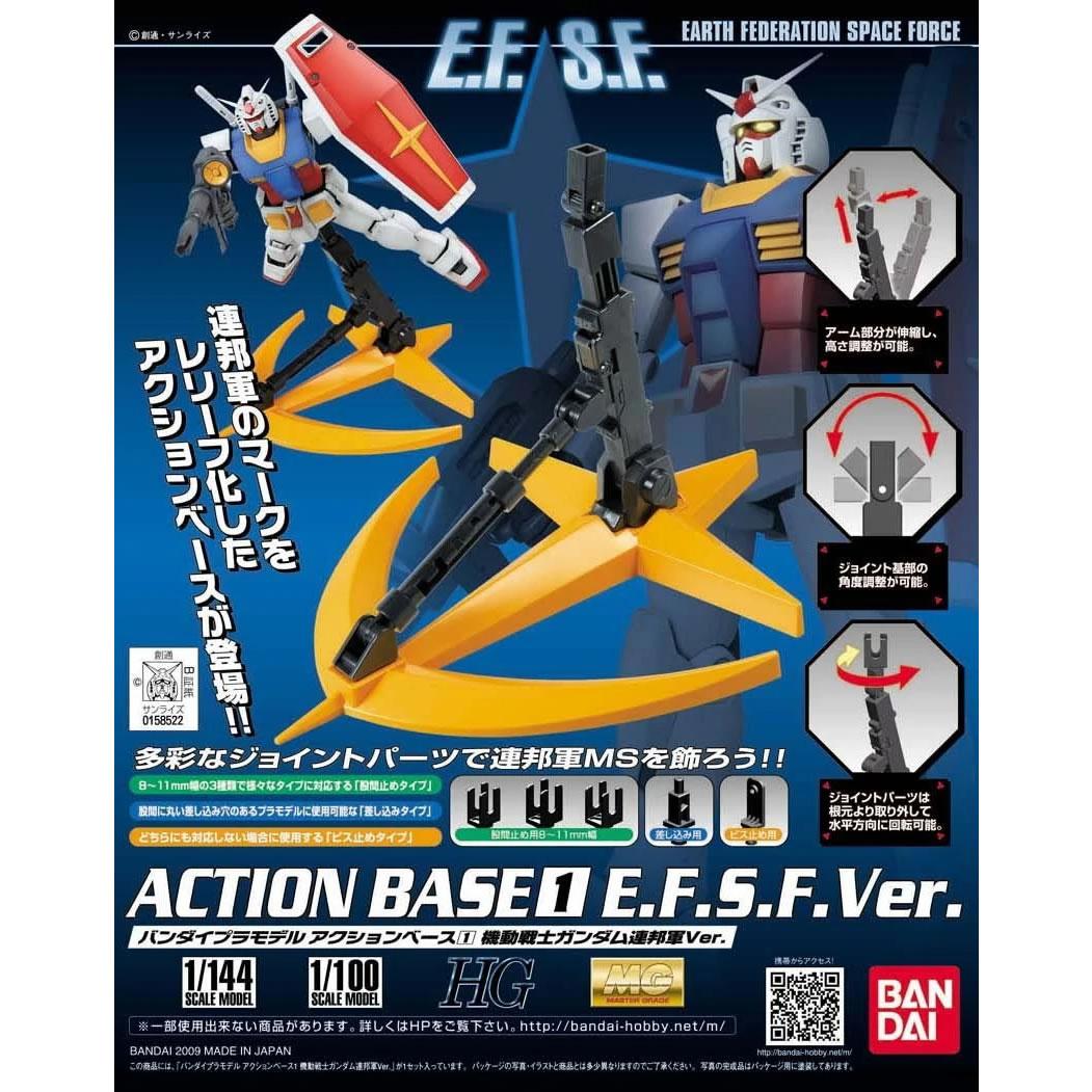 [Bandai] MG/HG Action Base 1 Earth Federation Ver. | Bandai gundam models kits premium shop ...