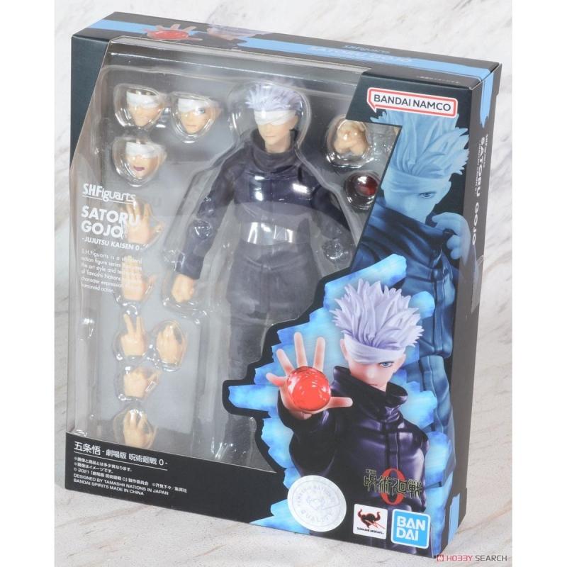 S.H.Figuarts Satoru Gojo -Jujutsu Kaisen 0 the Movie- | Bandai gundam ...