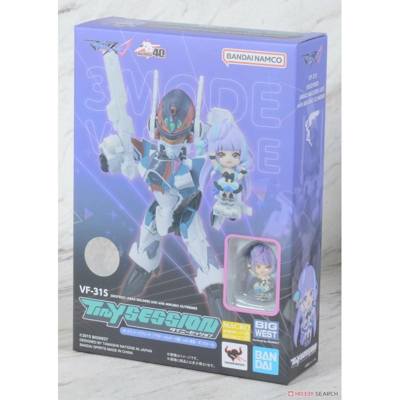 Tiny Session VF-31S Siegfried (Arad Molders) with Mikumo Guynemer | Bandai gundam models kits ...