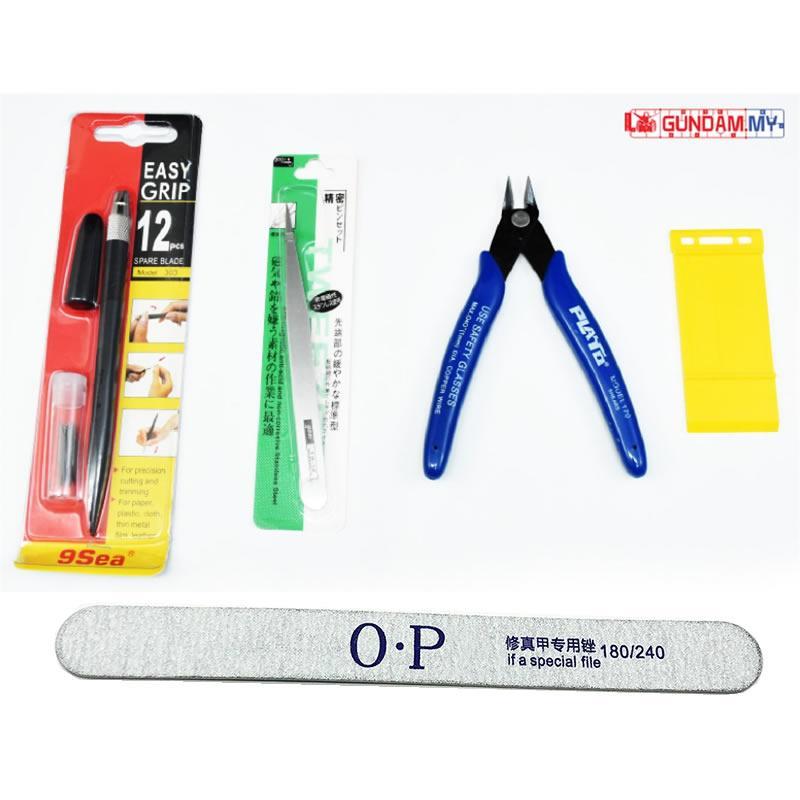 Modelling accessories Basic 5 in 1 set - Beginner Essential Tools ...