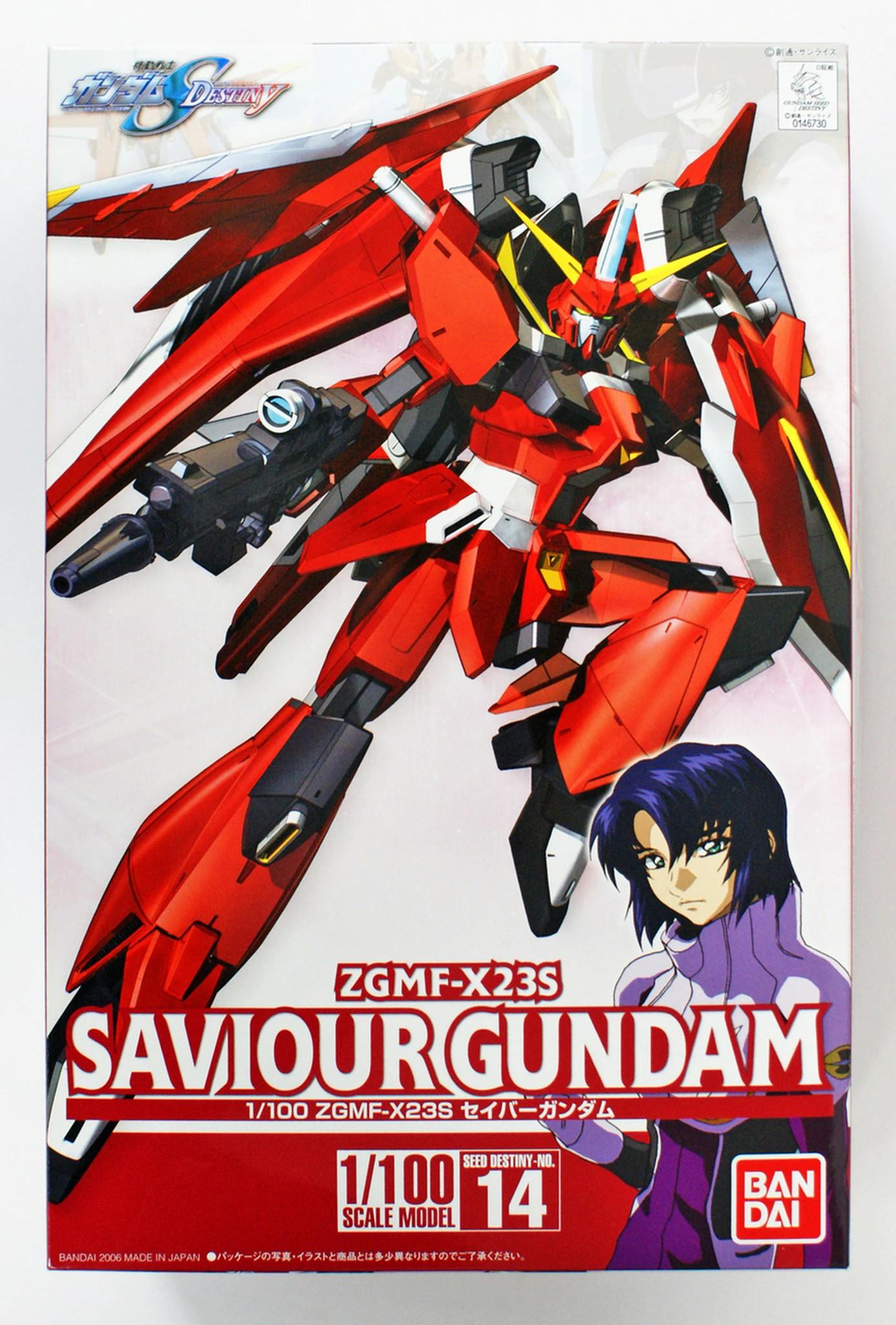 NG 1/100 ZGMF-X23S Saviour Gundam #14 | Bandai gundam models kits ...