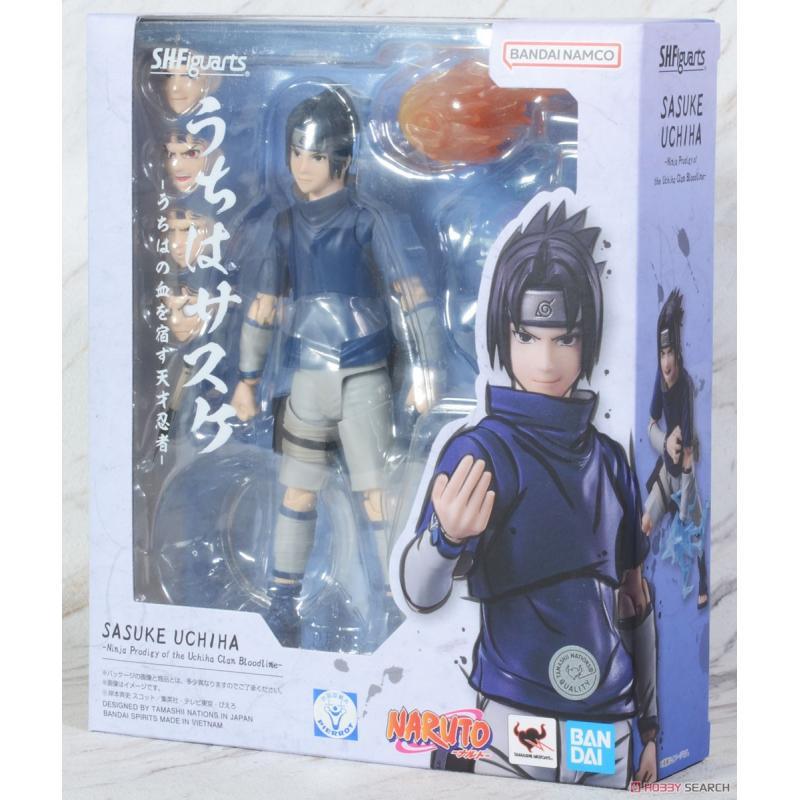 S.H.Figuarts Sasuke Uchiha -Uchiha no Chi o Yadosu Tensai Ninja ...