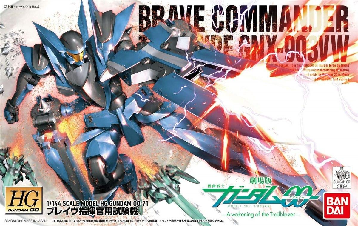 [071] HG 1/144 Brave Commander Test Type | Bandai gundam models kits ...