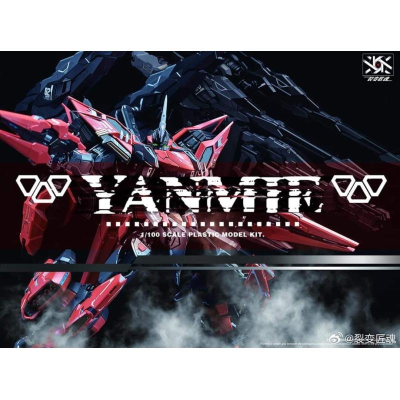 FISSION CRAFTSMAN SOUL 1/100 YANMIE plastic model kits with Alloy frame ...