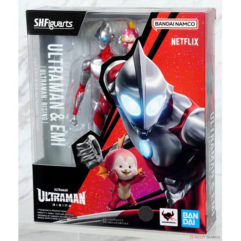 S.H.FIGUARTS Ultraman & Emi (ULTRAMAN: RISING) | Bandai gundam models ...