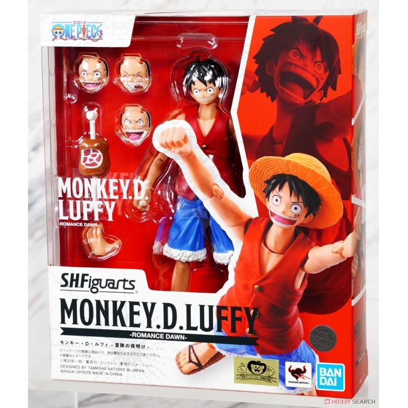 S.H.FIGUARTS Monkey D. Luffy -Romance Dawn- | Bandai gundam models kits ...