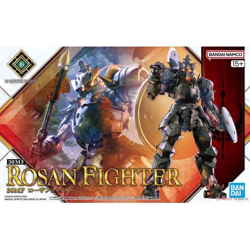 [04] 30MF Minutes Fantasy Rozan Fighter Mainan Kit Model | Bandai ...