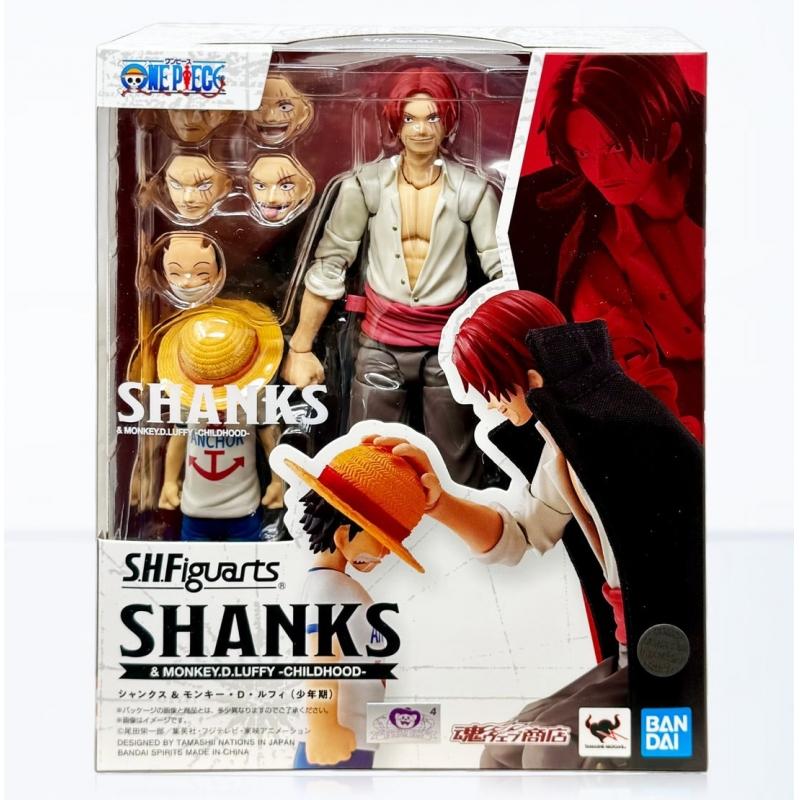 S.H.Figuarts Shanks and MONKEY.D.LUFFY (childhood) | Bandai gundam ...