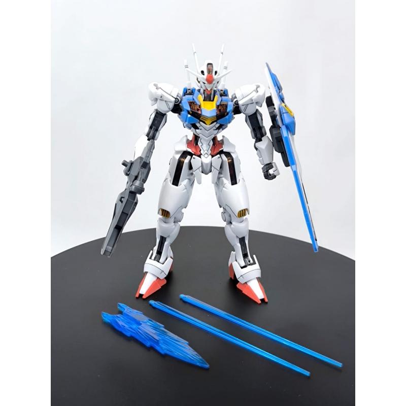 Siap Pasang Assembled HG 1/144 Aerial Gundam with Panel Line | Bandai ...