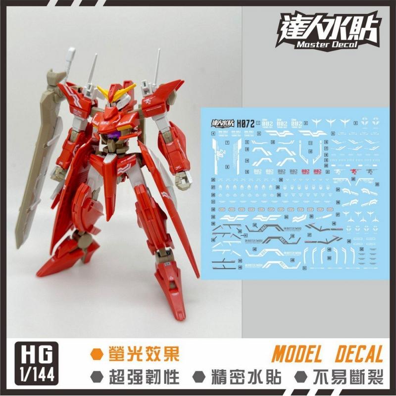 [Da Lin] Water Decal for HG 1/144 Gundam Throne Zwei | Bandai gundam models kits premium shop ...