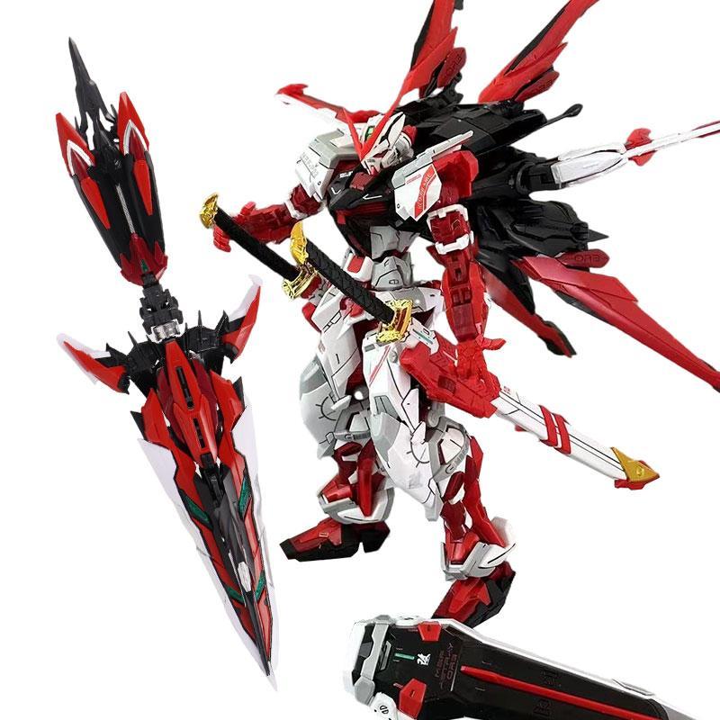 Daban 1/100 Mg 8812a Astray Red Frame Flight Unit + Tactical Sword Set ...
