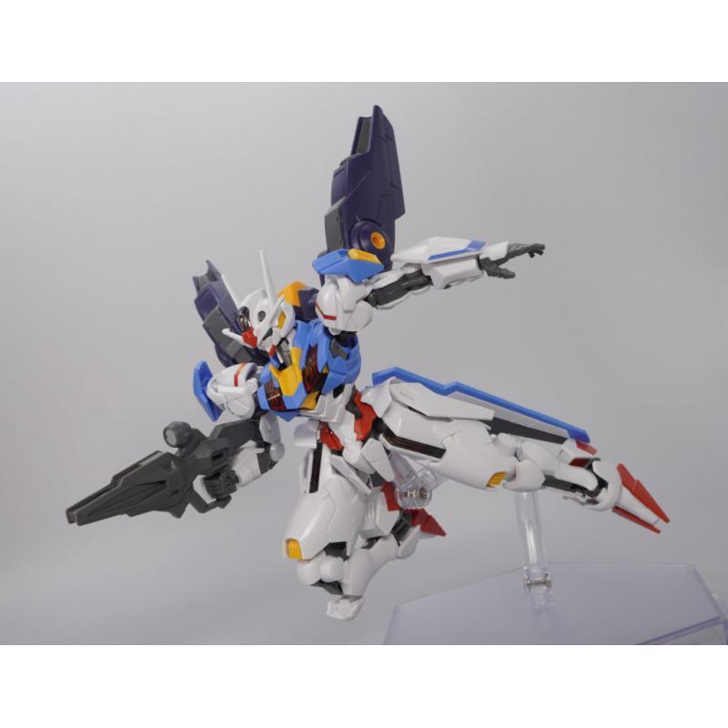 Siap Pasang Assembled HG 1/144 Aerial Gundam + Mirasoul Fight Unit Back ...